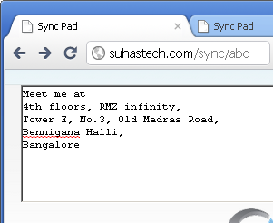 Sync Pad